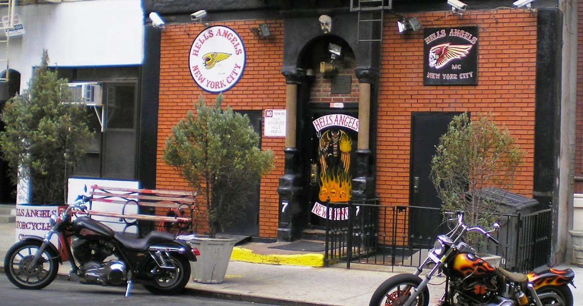 SUPPORT-81-WORLD: Hell's Angels New York Clubhouse