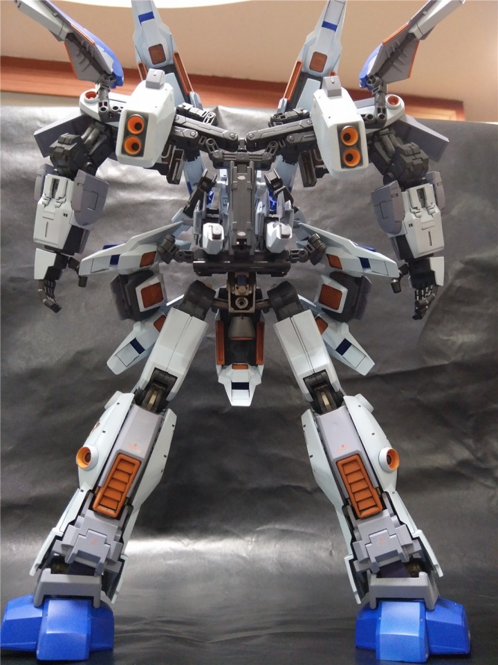 Custom Build: 1/144 RX-124 Gundam TR-6 (Woundwort) Gigantic Form ...