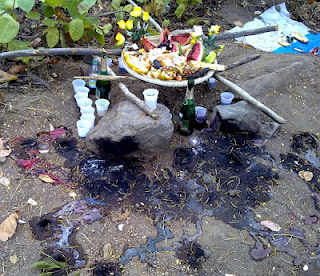 Indícios de 'despacho de macumba' são encontrados no Parque da Bica em ...