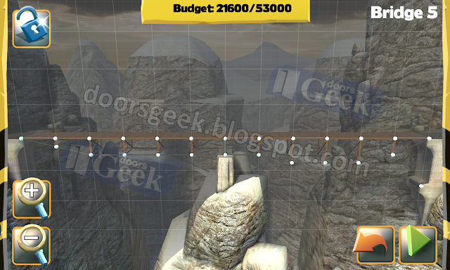 Bridge Constructor [The Ridge] Bridge 5 ~ Doors Geek