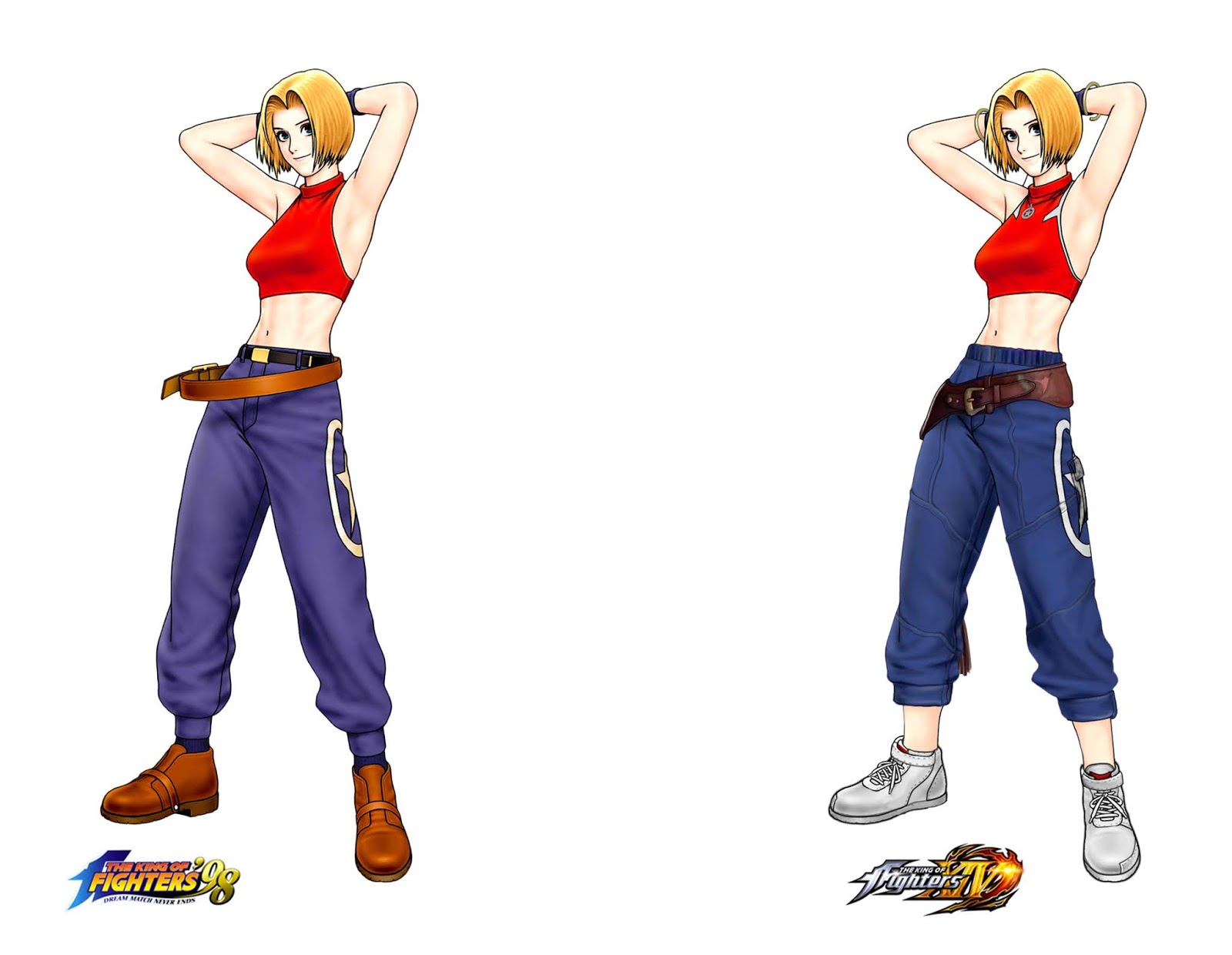 The King Of Fighters Ever: EVOLUÇÃO DAS ROUPAS