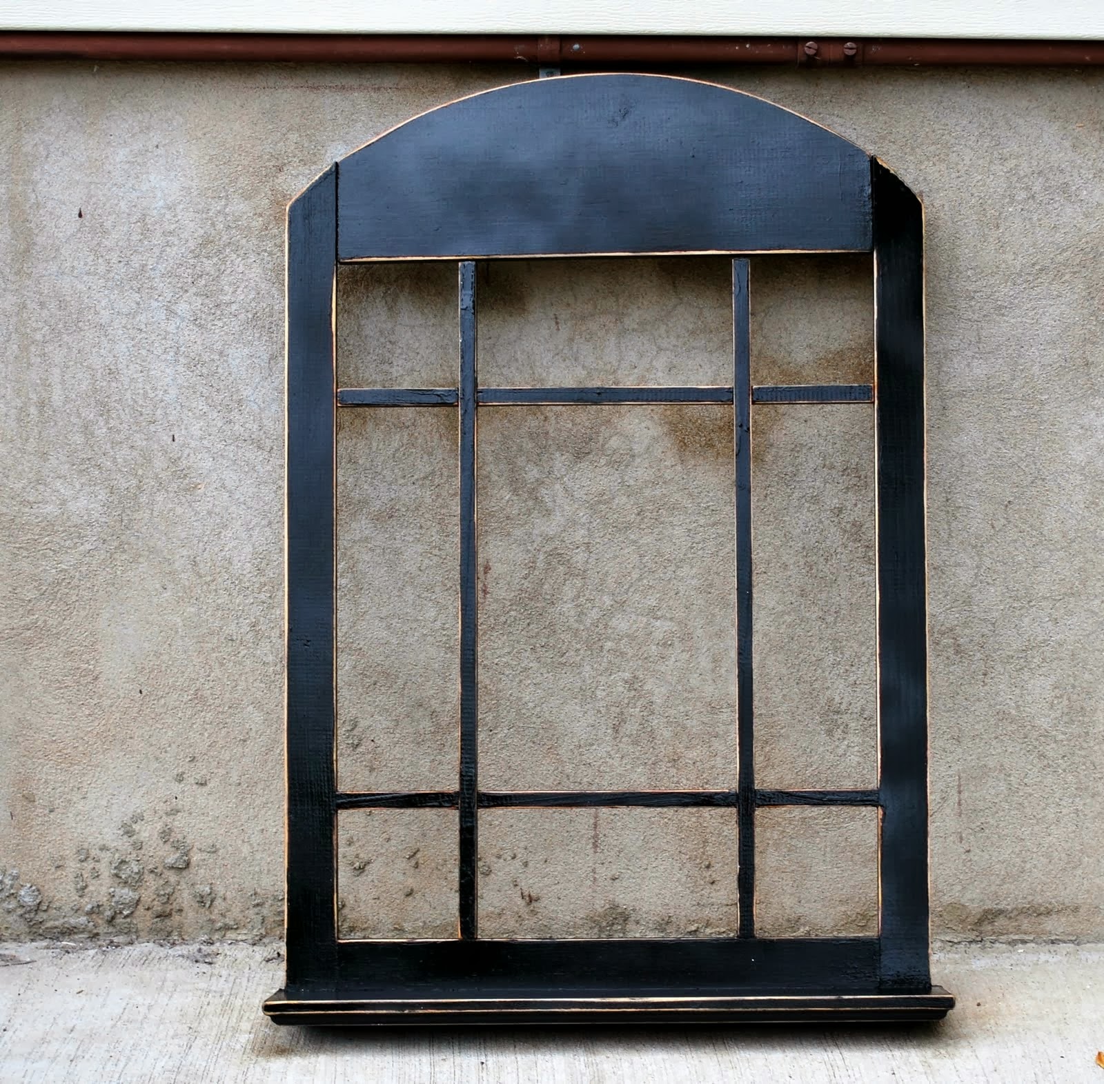 Mama's Crafts: Wood Window with Burlap Bubble Wreath....