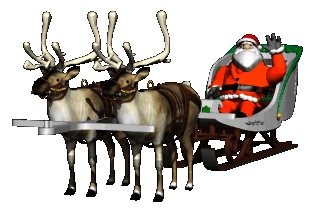 ® Imágenes y Gifs Animados ®: IMÁGENES DE TRINEOS DE PAPA NOEL