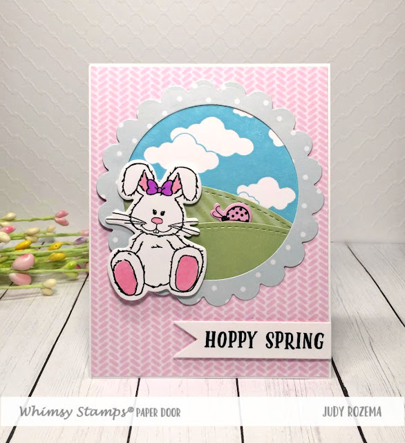 March 2019 Paper Door Kit - Hoppy Spring - Whimsy Inspirations Blog