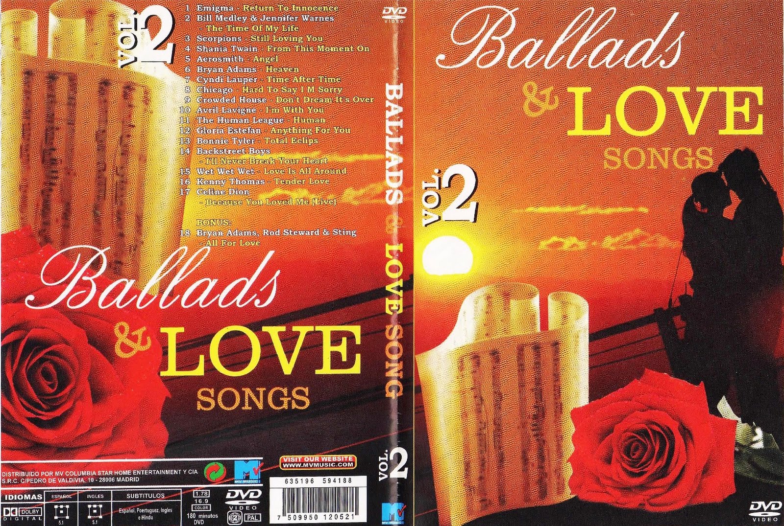 Ballads & Love Songs Vol. 2 | Covers Filmes Capas de Filmes