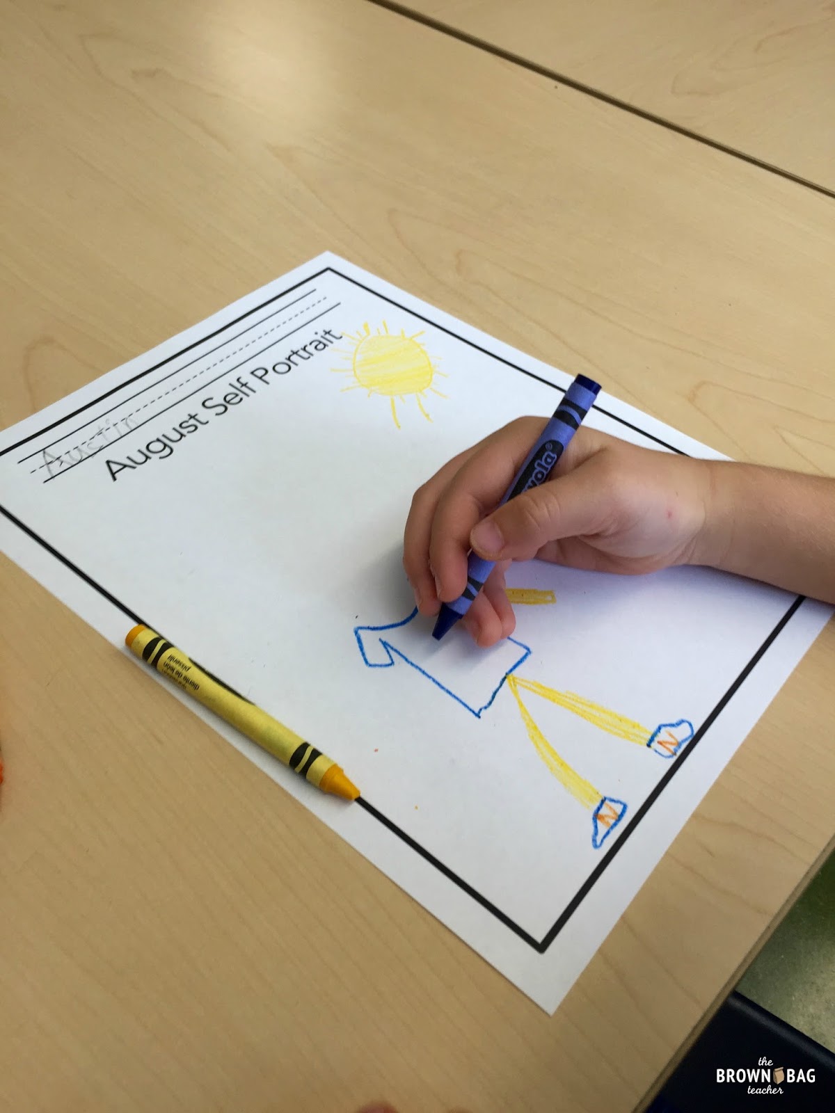 The First Day of 1st Grade - The Brown Bag Teacher