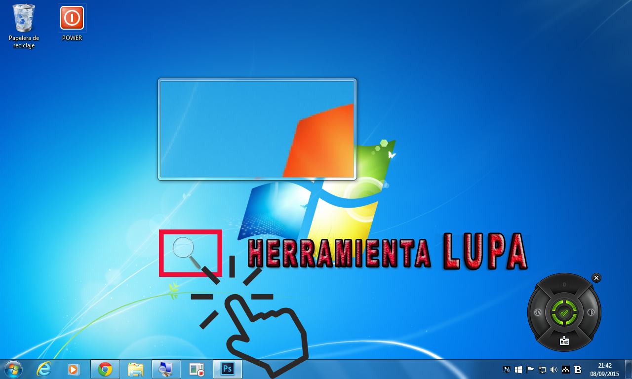 SOLUCIONAR PROBLEMAS DE WINDOWS: LUPA