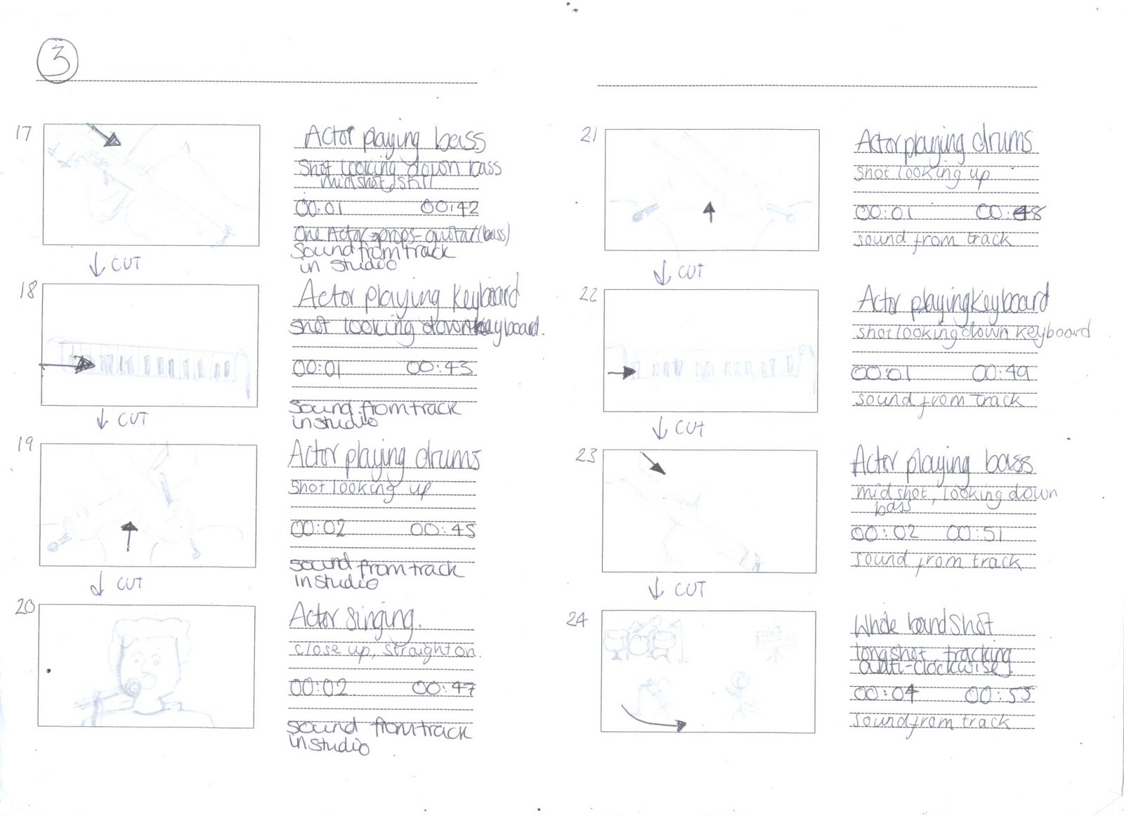 beth stansfield west A2 media: Music Video Storyboard