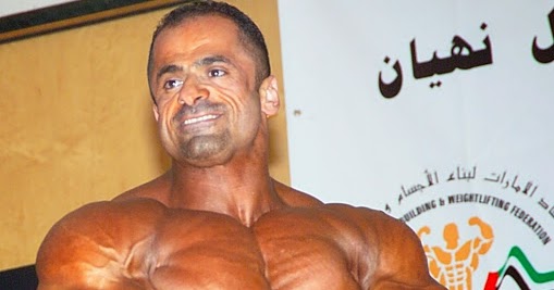 world bodybuilders pictures: falstinian bodybuilder muhammad naffa