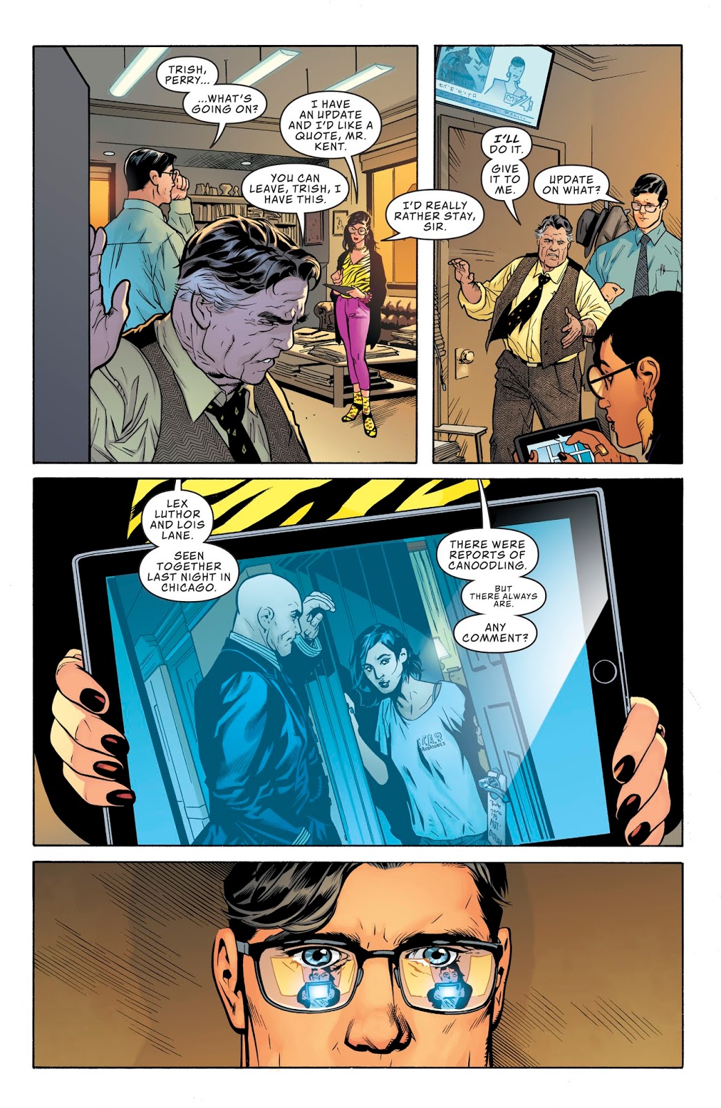 COMIC BOOK FAN AND LOVER: SUPERMAN: MAFIA INVISIBLE, PARTE 4 – DC COMICS