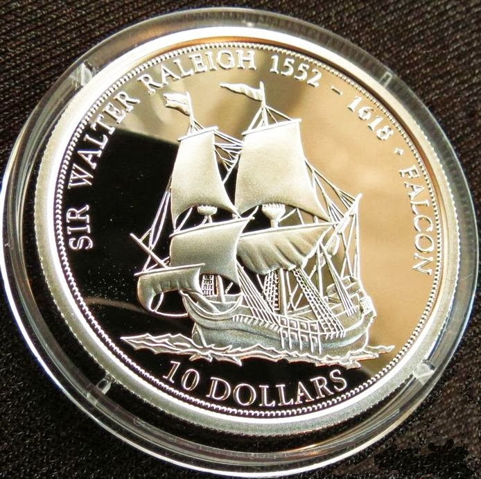 transpress nz: the Sir Walter Raleigh ship 'Falcon'