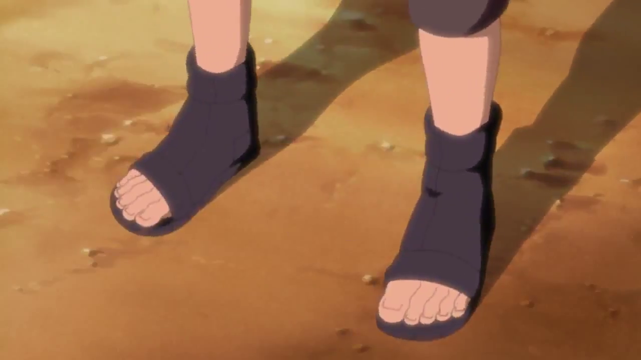 Anime Feet: Naruto Shippuden: Hinata Hygua (Part 2)
