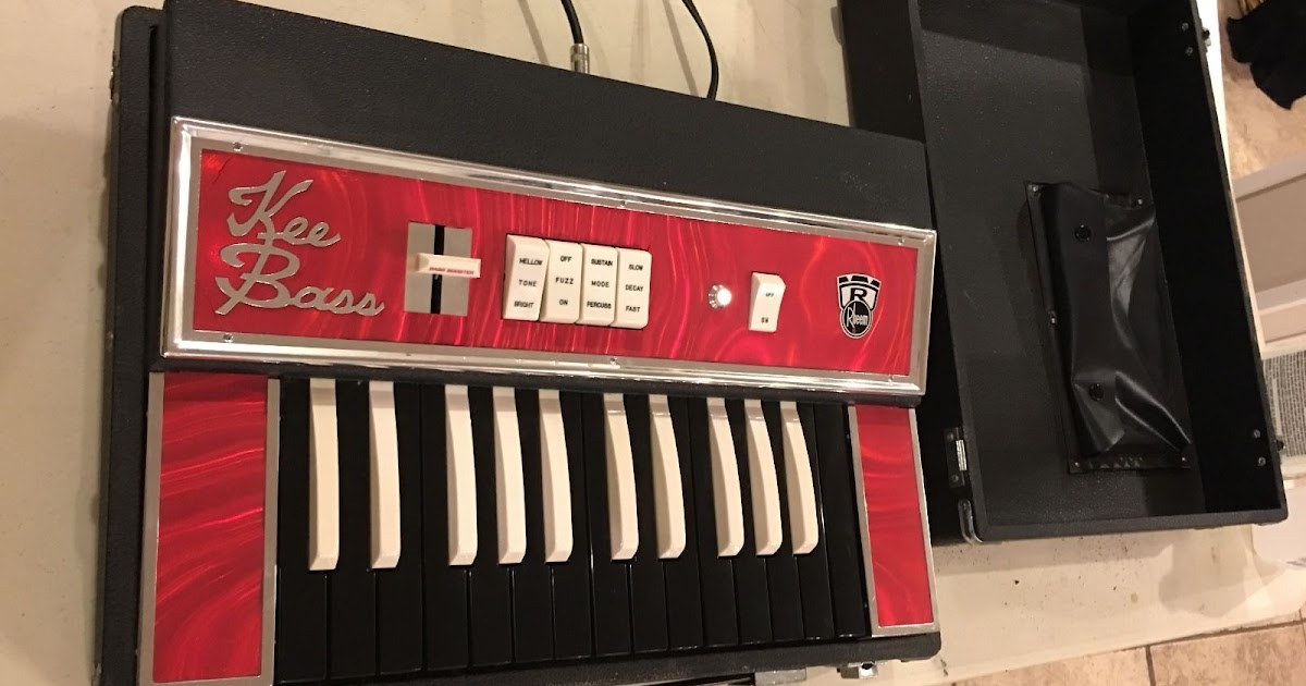 MATRIXSYNTH: Rheem Kee Bass vintage 60s bass synth