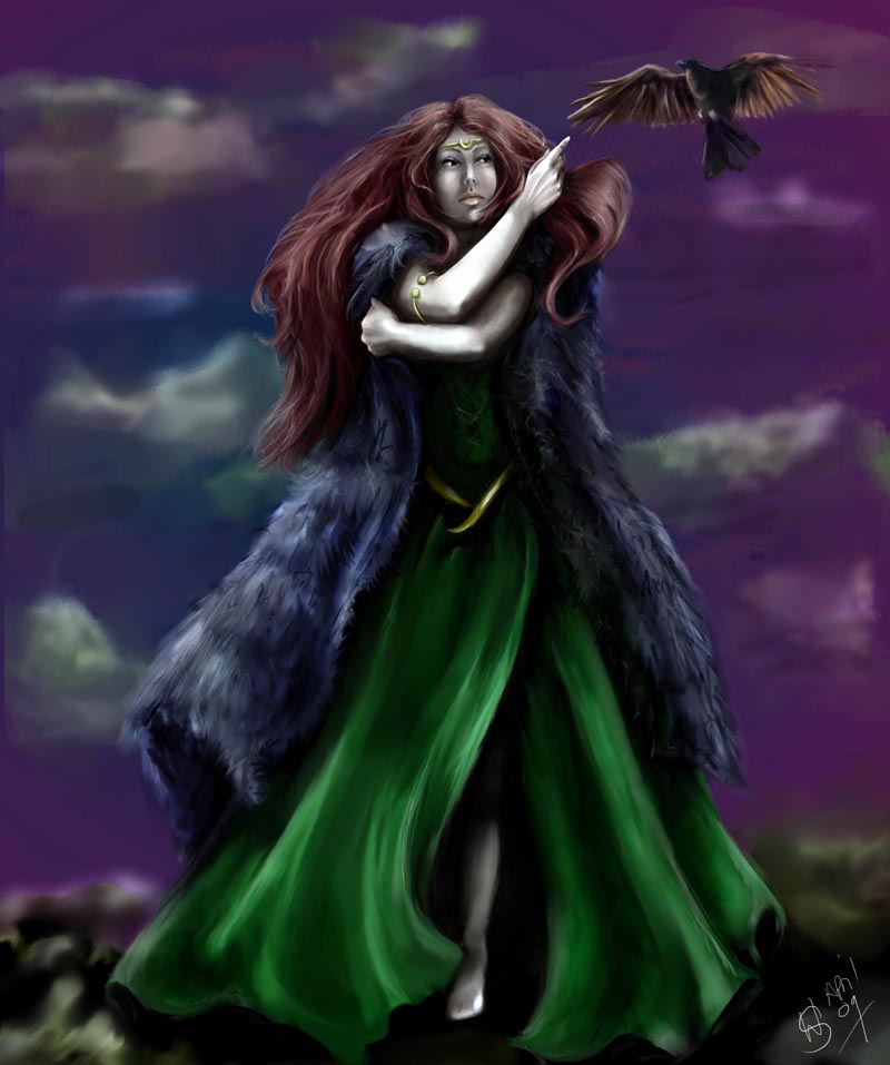 CONTOS SOL LUA.: Morrígan.
