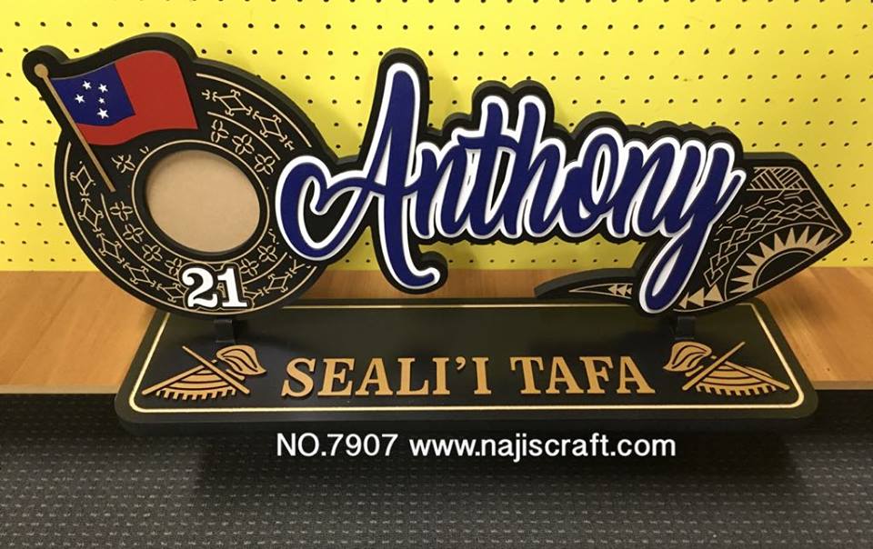 21ST SAMOAN 75CM KEY NO.7907