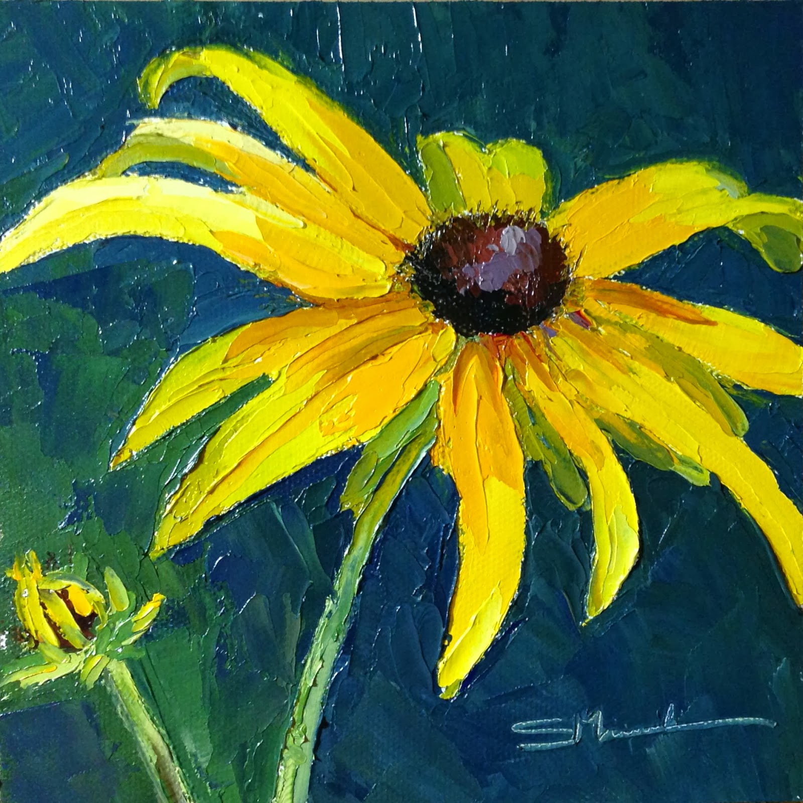 Susie Morrell Studio: 30 in 30 Day 30: "Black Eyed Susan" by Susie ...