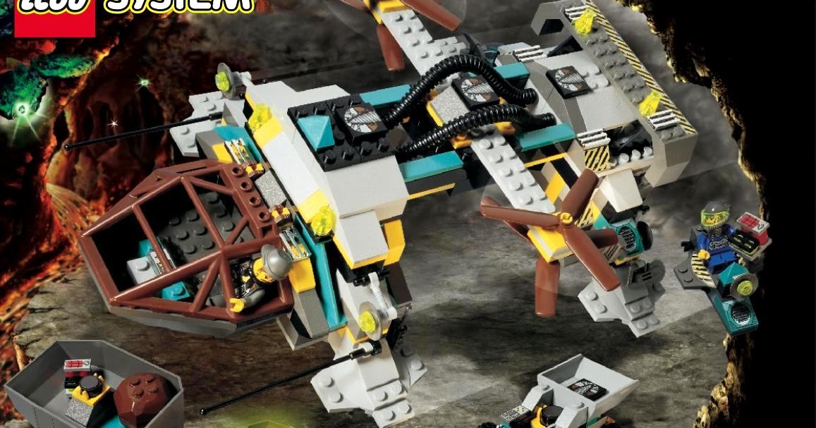 IKAMMANEN: LEGO Tunnel Transport Rock Raiders 4980