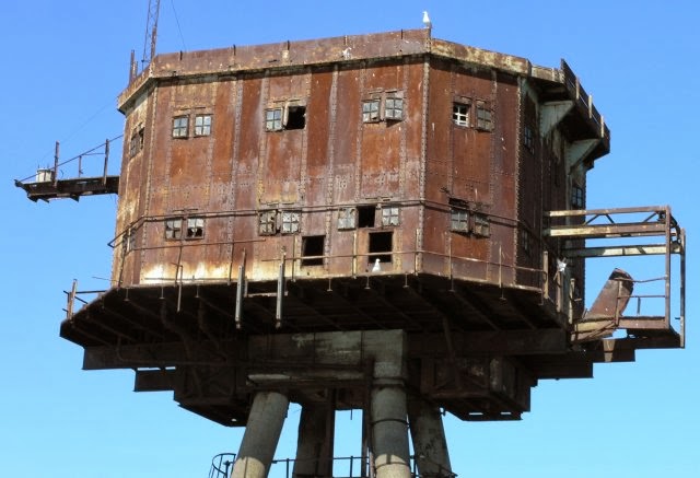 Deserted Places: Maunsell Forts: The abandoned sea forts from World War II