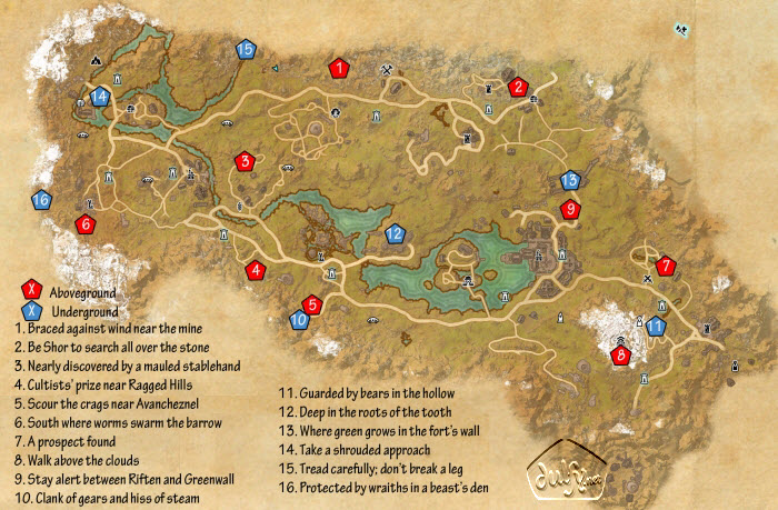 HALENBECK GAMING: Eso - Ep skyshards