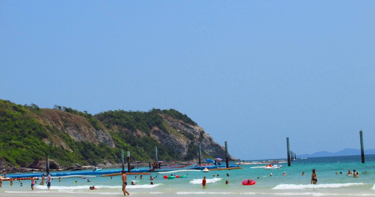 MAP TOUR: แผนที่เกาะล้าน เส้นทางไปเกาะล้าน Koh Larn Map