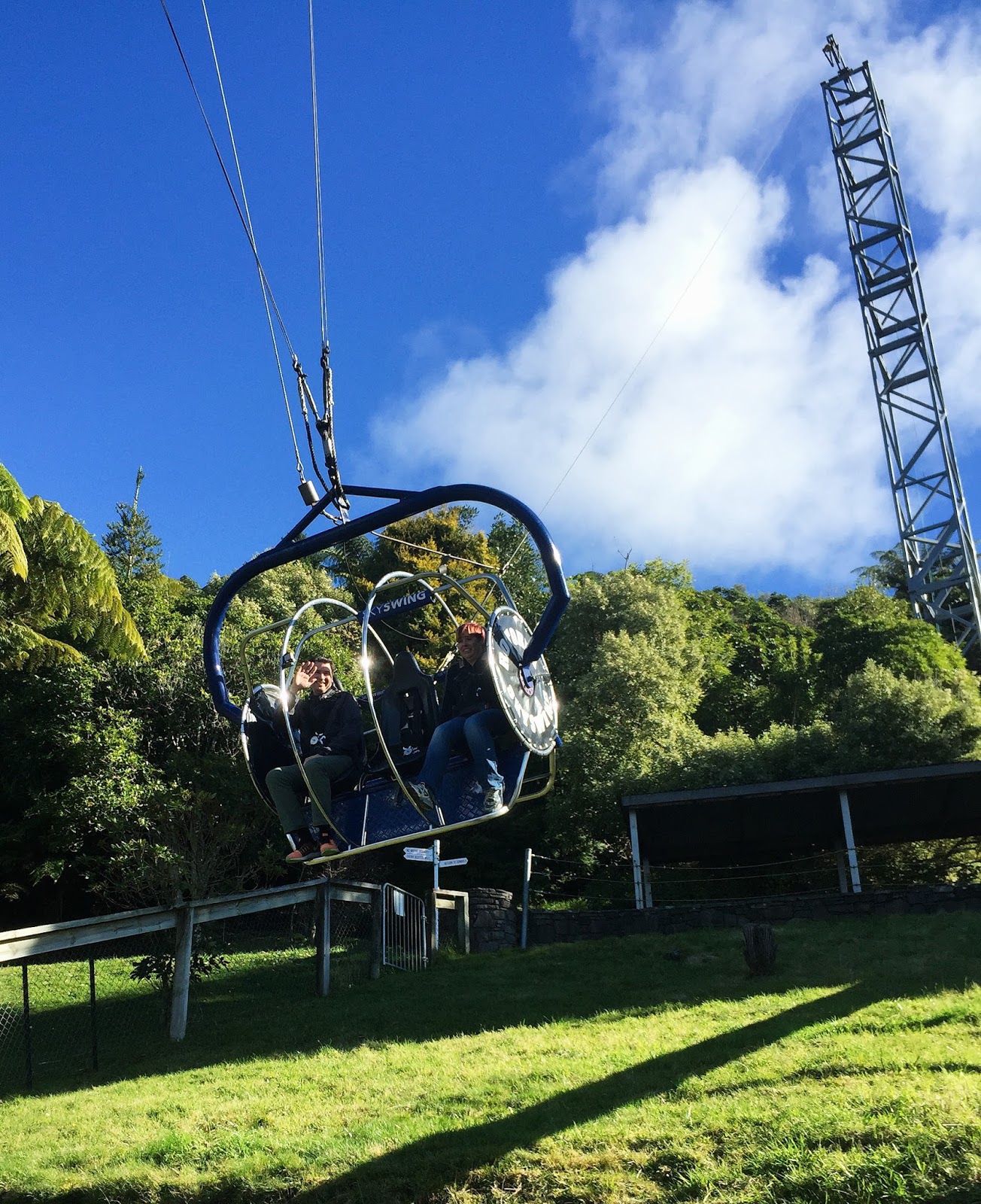 Tracey's Bucket List Adventures: The Skyswing Rotorua, New Zealand ...