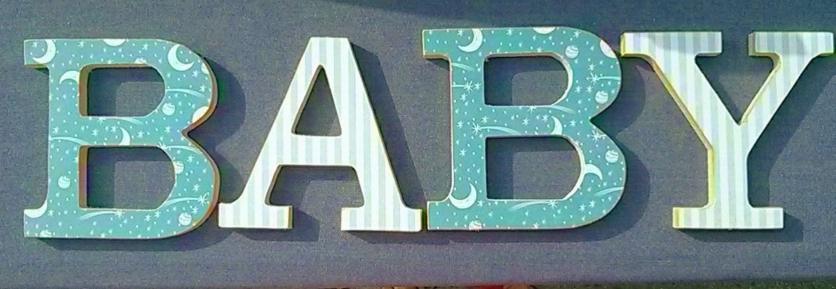 Palabra Baby para decorar | Evyre