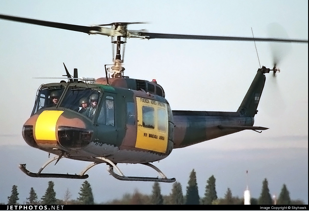 Historias Individuales: H-18 Bell UH-1H-BF Iroquois c/n 8714