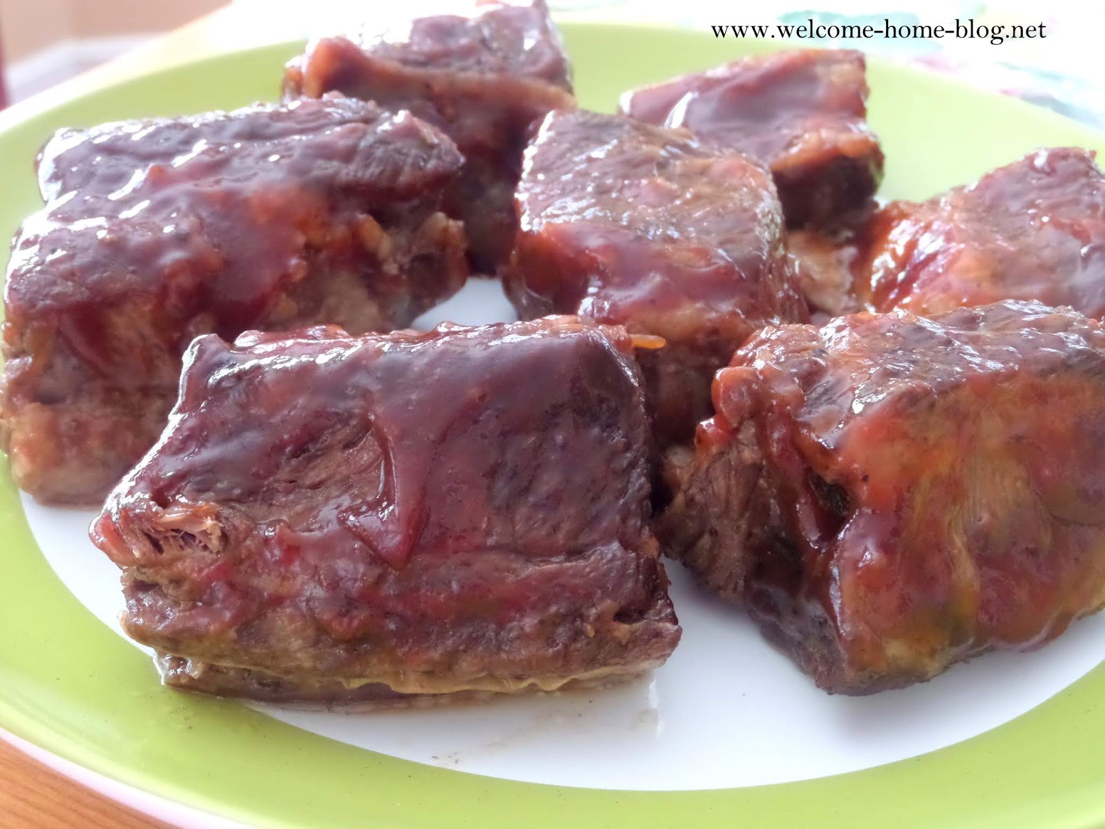 Welcome Home Blog: Easy Oven Baked Short Ribs