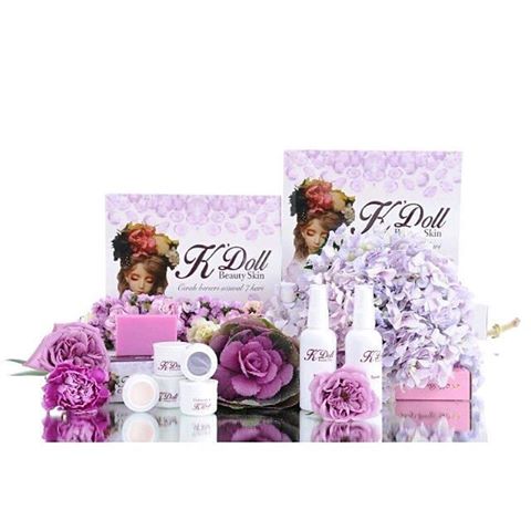 K'DOLL BEAUTY SKIN (SKINCARE SET 4IN1) - Welcome to Roza Shop