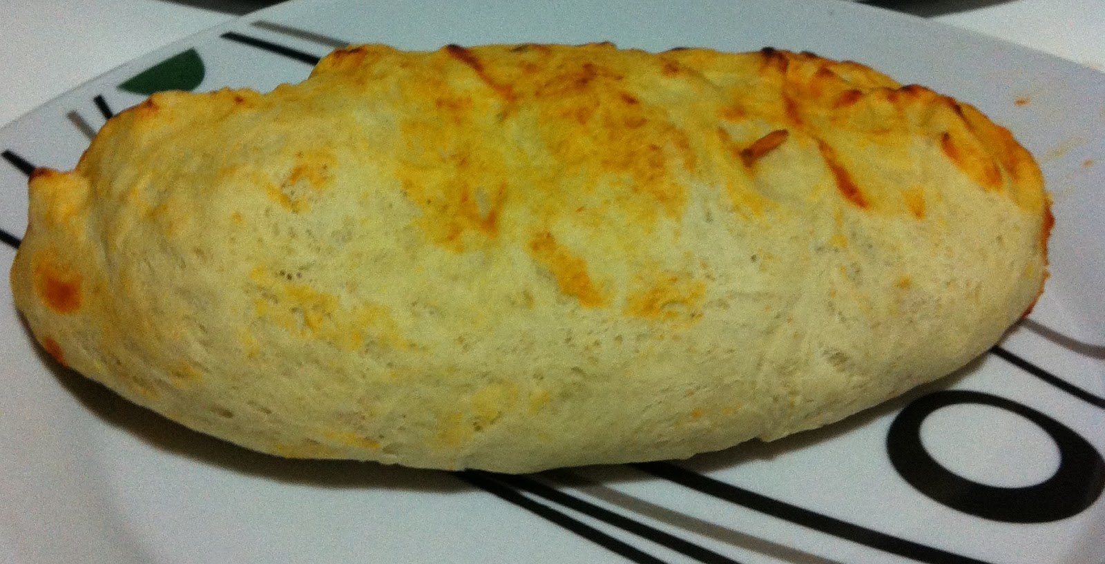 EL FOGÓN DE SANDRA: CALZONE DE JAMÓN SERRANO Y QUESO