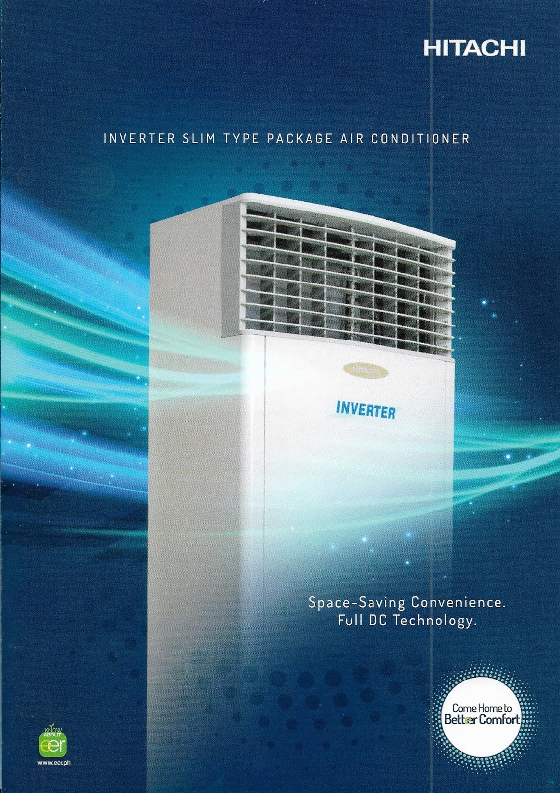 MaximaxSystems.com: HITACHI INVERTER SLIM TYPE PACKAGE AIR CONDITIONER