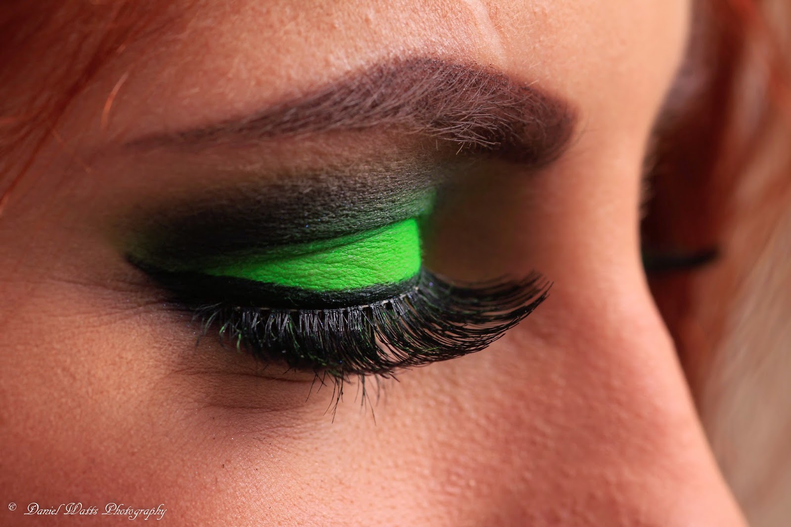 Ginger Lady: Garish make-up and great photo shooting with talented ...