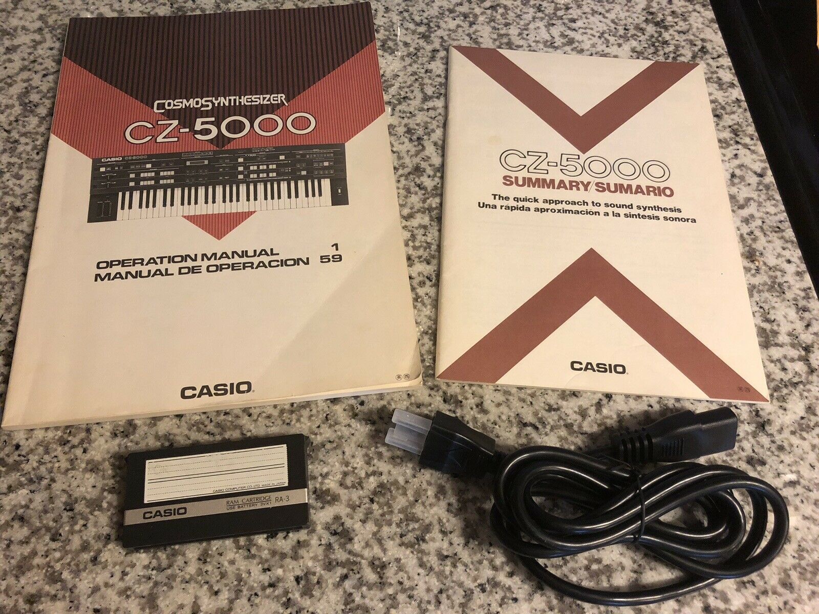 MATRIXSYNTH: Casio CZ-5000 Synthesizer SN 301426
