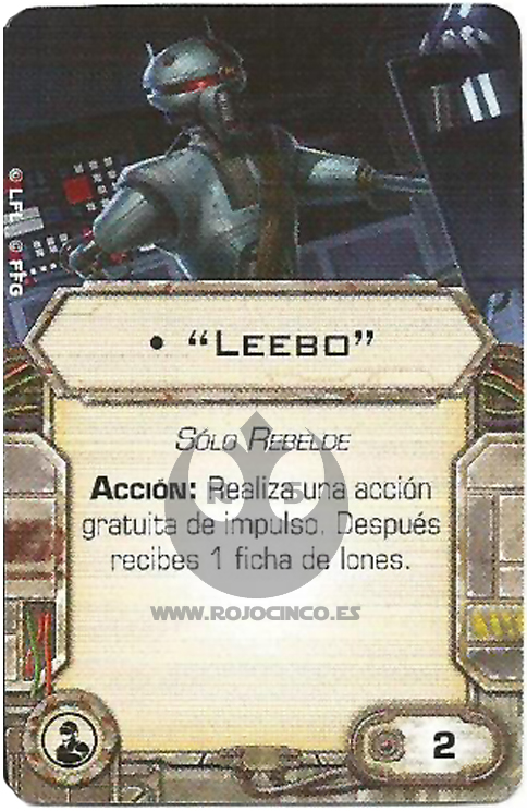 RojoCinco: X-Wing: Carta de la semana - 54: Dash Rendar