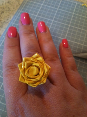 Crafty Soccer Mom: Duct Tape Ring