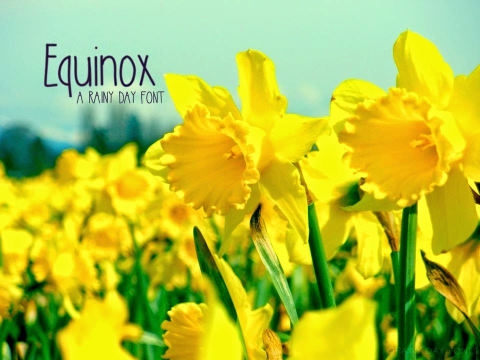 Font: Equinox | Rainy Day Fonts