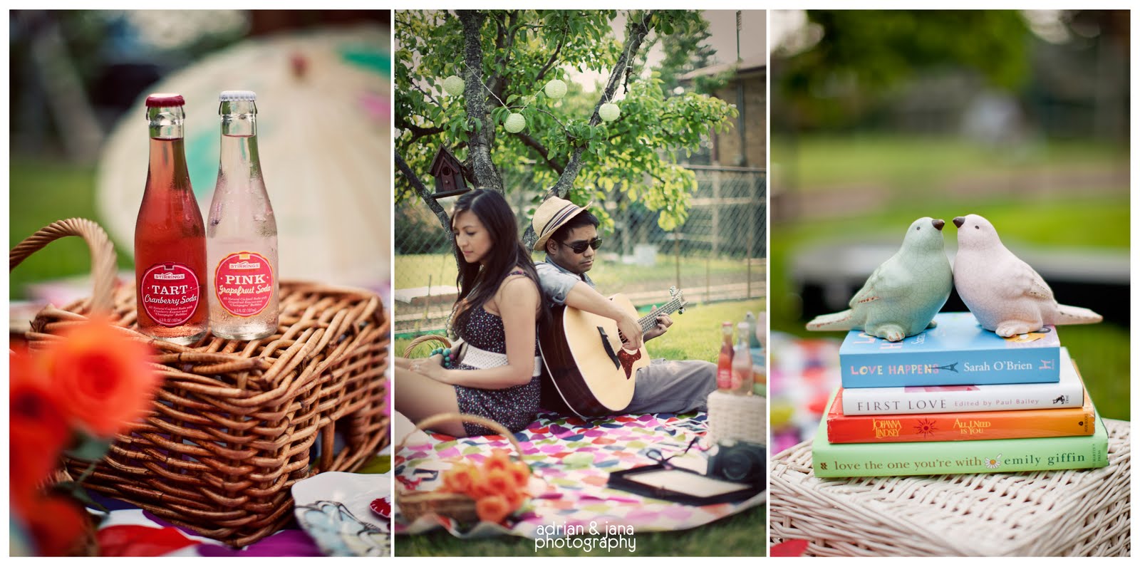 adrian and jana: picnic themed anniversary photo shoot!
