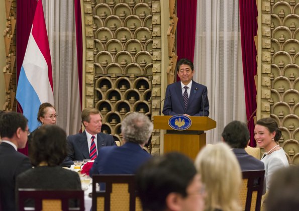 Japan visit of Grand Duke Henri and Princess Alexandra