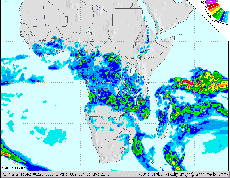 SA Weather and Disaster Observation Service: GFS Medium Range Forecasts ...