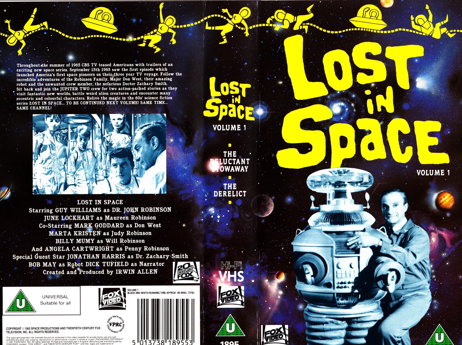 STARLOGGED - GEEK MEDIA AGAIN: LOST IN SPACE VOLUME 1 VHS