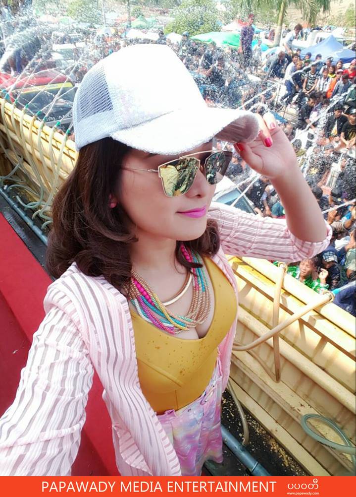 Moe Yu San's Thingyan Fashion and Snapshot Photos Day 2 & 3 in Nay Pyi Daw