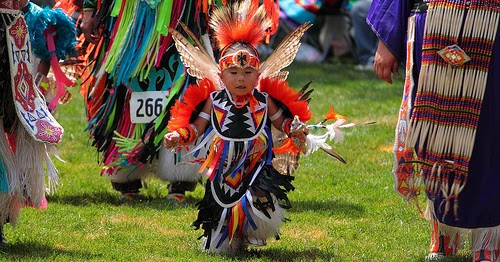 White Wolf : Pow Wow Dancers Tell Story with Feathers, Bells and Music ...