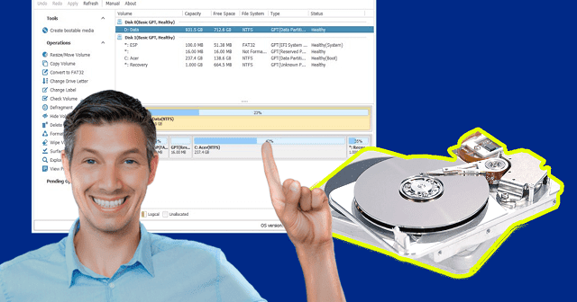 Easily manage hard drive partitions with this great tool for partition ...