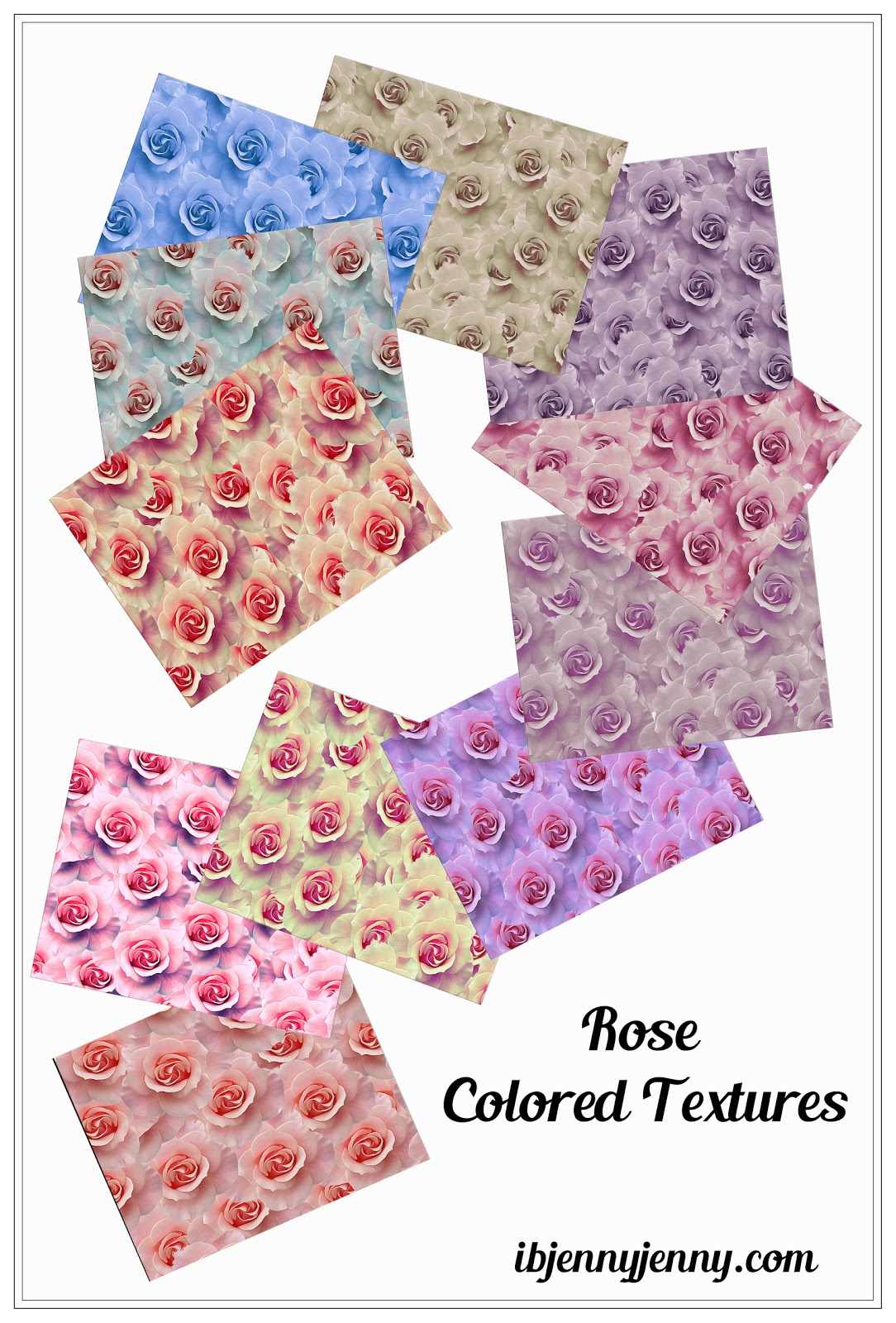 Free Rose Colored Textures | ibjennyjenny Free Resources