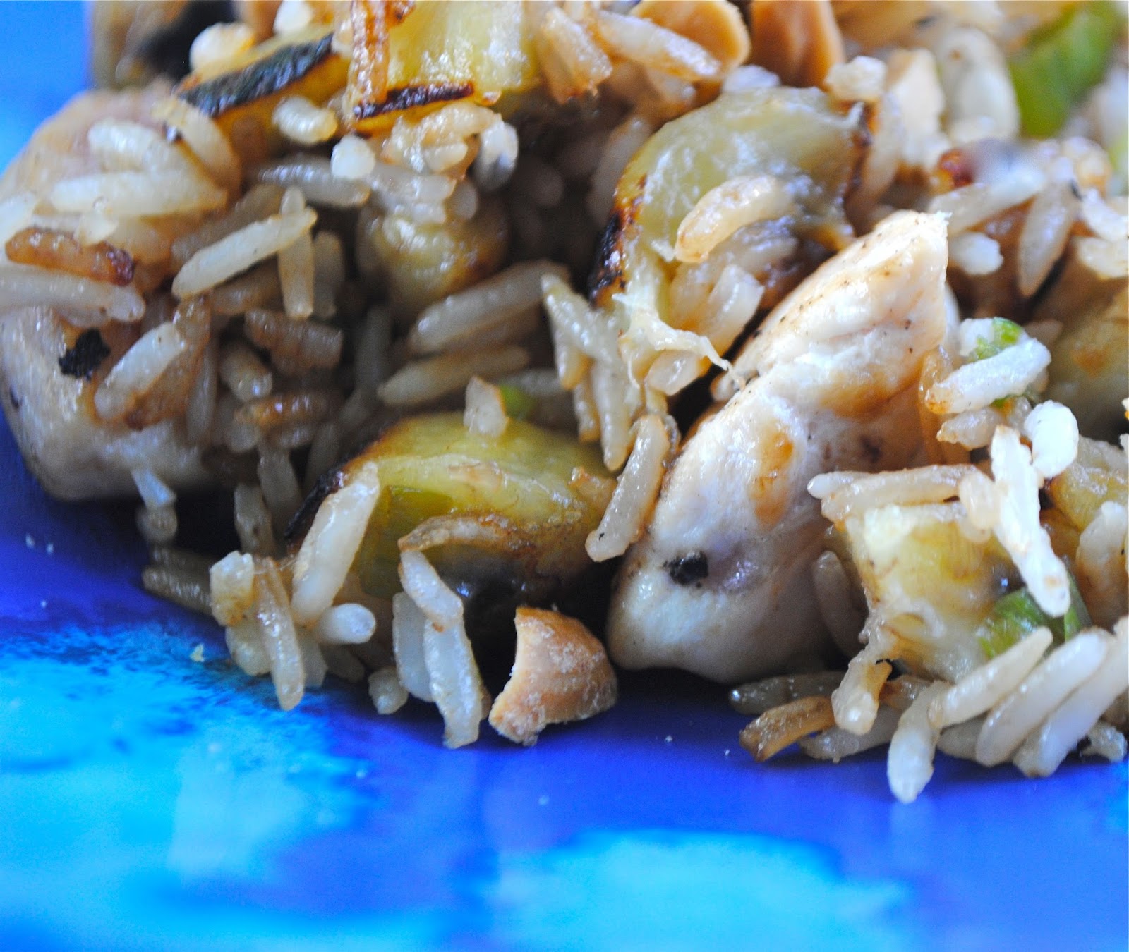 Recipe Doodle: CHICKEN AND BANANA FRIED RICE and BANANA BREAD COBBLER