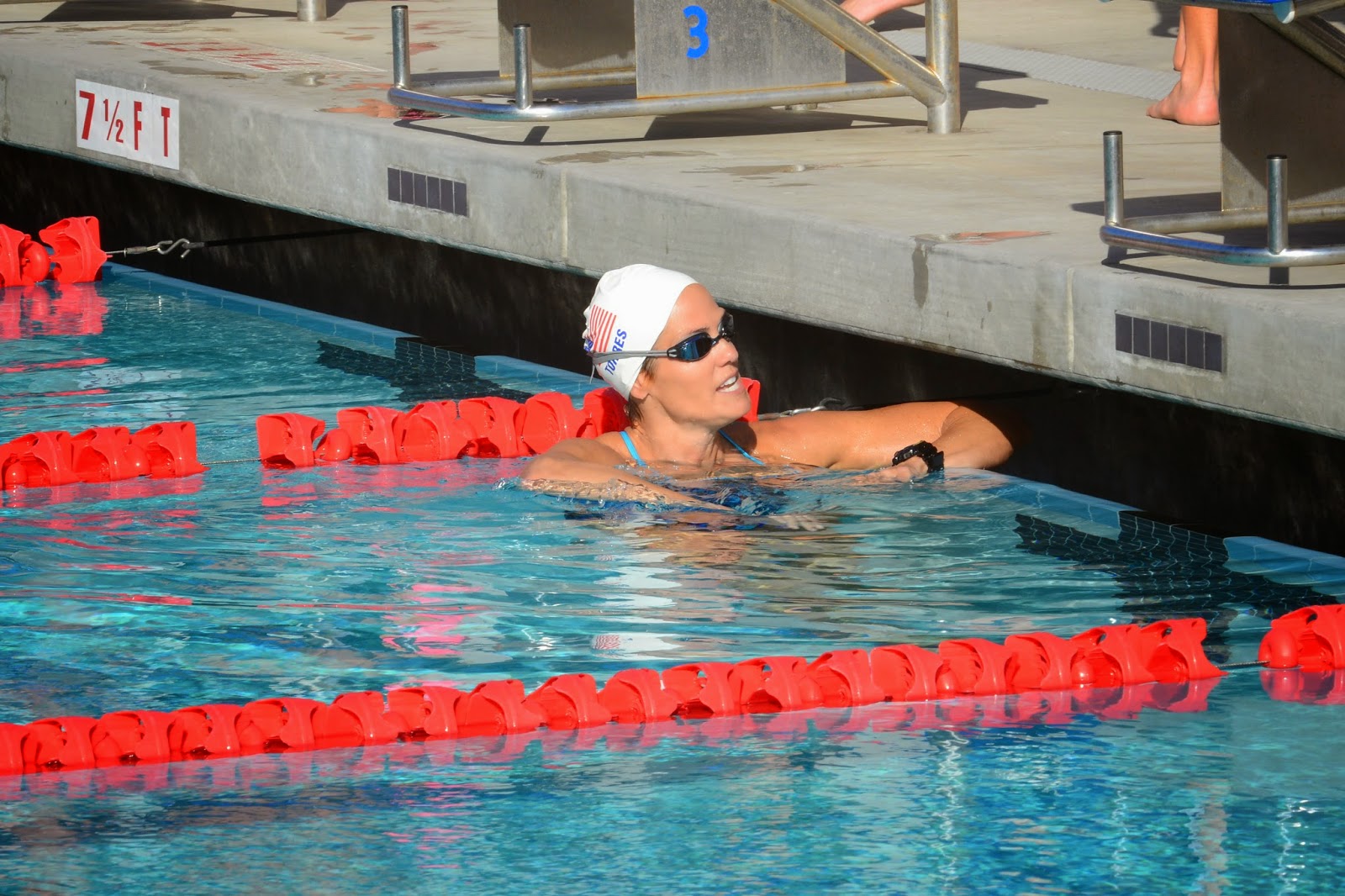 The Not-So-Secret Life of a Super Mama!: Dara Torres Swims 24 Laps for ...