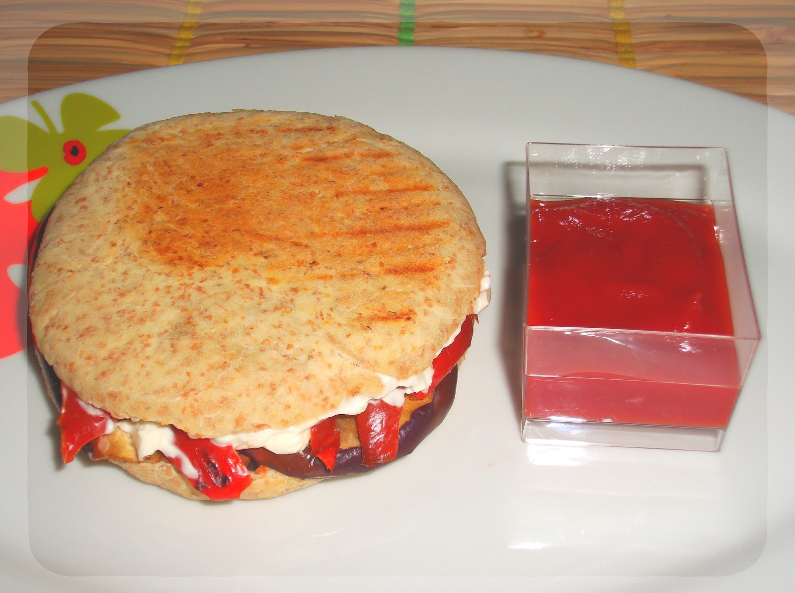 La Tavola Allegra: Focaccina Integrale con Verdure Grigliate ...