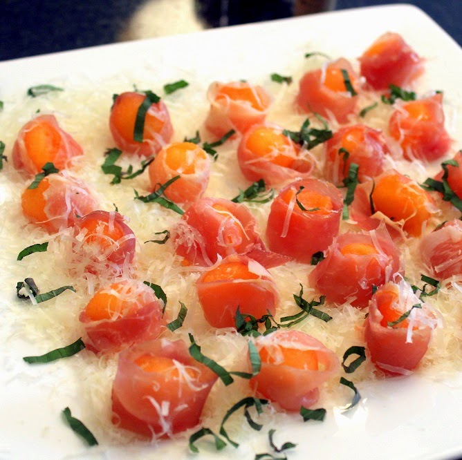 52 Ways to Cook: Melon Wrapped In Prosciutto - 52 Church PotLuck Appetizers