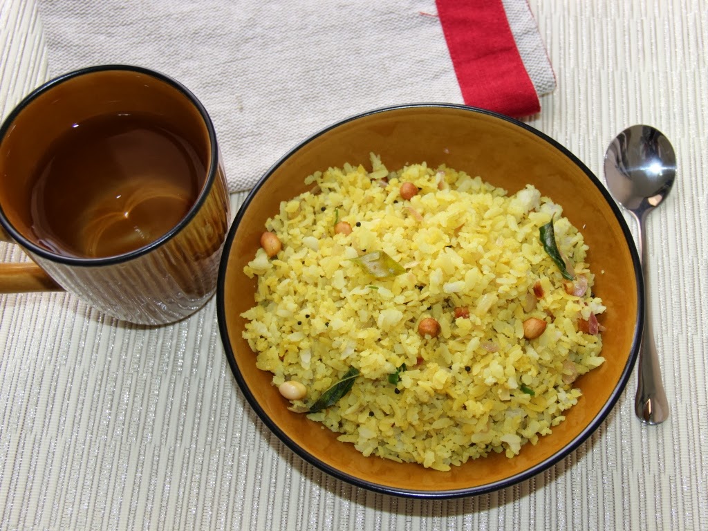 Lemon Aval/ Lemon Flaked Rice/ Lemon Poha ~ Lincy's Cook Art