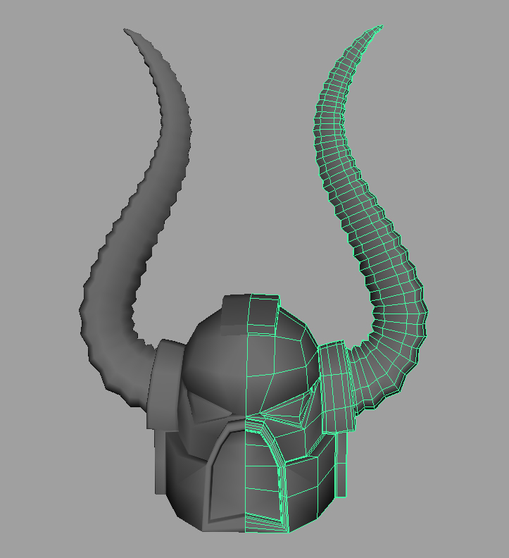 Chaos Space Marine Helmet